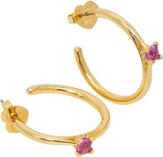 Kate Spade New York Femme, Accessoires, Jaune, Taille: ONE Size Boucles doreilles cr&eacute;oles