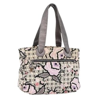 Chanel Sac &agrave; main en toile Pre-owned - Femme - Pre-owned - Multicolore - Taille: ONE Size
