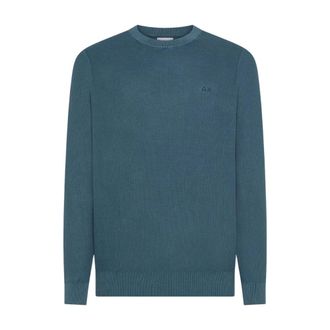 Sun 68 Homme, Pulls, Bleu, Taille: L Tricot ras du cou