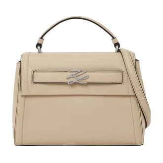 Karl Lagerfeld Femme, Sacs, Beige, Taille: ONE Size Villa La Vigie Handbag