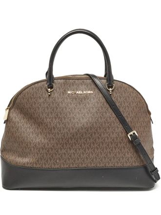 Michael Kors sac à bandoulière Emmy Dome - Marron