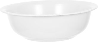 SOLUSTRE Emaille Waschbecken Für Gesicht Und Füße Großes Becken Aus Emaille Für Küche Und Zuhause Schüssel Für Restaurant Und Catering