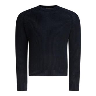 Rakk&igrave; Homme, Pulls, Bleu, Taille: L Pull Ras du Cou Summerbel