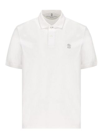Brunello Cucinelli Polo - Blanc