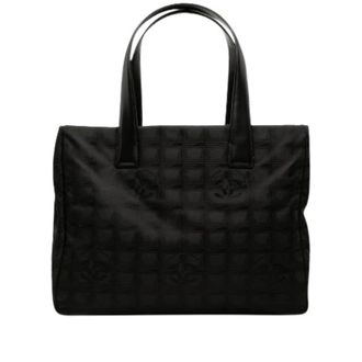 Chanel Pre-owned Vintage Nylon Tote Bag - - Pre-owned - Damen - Schwarzk - ONE SIZE