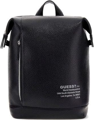 Guess sac à dos pour ordinateur portable pour ordinateur portable New York Backpack Black noir