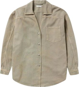 1989 STUDIO 1989 Studio, Femme, Blouses et Chemises, Brun, Taille: 36 FR Long-Sleeve Utility Shirt