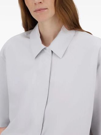 Herno Womens Resort Elasticated-Hem Shirt Aw26 W