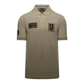 Aeronautica Homme, Tops, Beige, Taille: 4XL Po1927Up00191 Polo