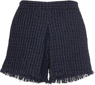 Dsquared2 Femme, Shorts, Bleu, Taille: 36 FR Mini-jupe Pied-de-poule