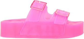 Colors Of California HIGH JELLY SANDAL 2 BUCKLES