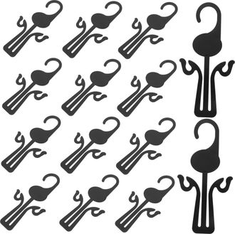 Artibetter 20 St&uuml;ck Teiliges Schuhhaken aus Robustem PP Kunststoff Platzsparender Schuhorganizer zum Aufh&auml;ngen und Trocknen von Schuhen und Hausschuhen f&uuml;r Zuhau