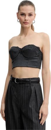 Ermanno Scervino Damen, Oberteile, Schwarzk, LGr&ouml;&szlig;e