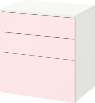 IKEA SMÅSTAD / PLATSA Kommode mit 3 Schubladen