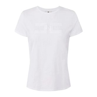 Elisabetta Franchi Femme, Tops, Blanc, Taille: 40 FR T-shirt