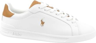 Ralph Lauren Homme, Chaussures, Blanc, Taille: 41 EU Heritage Court II