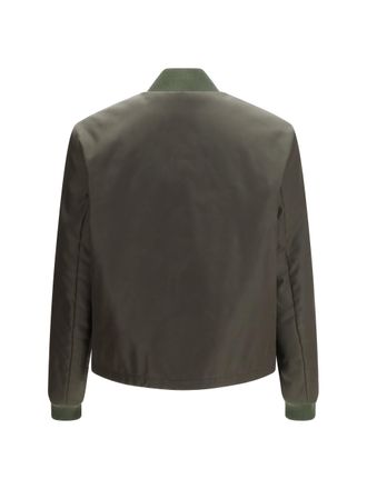 Prada Nylon Bomber Jacket - Green