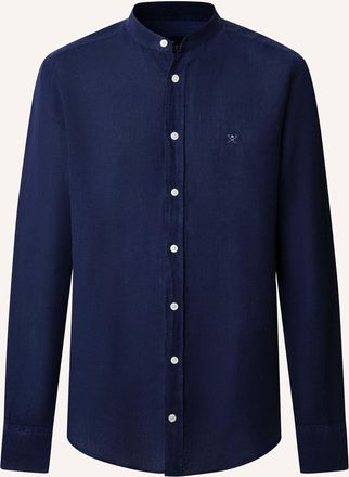 Hackett Freizeithemd Ess Gmd Linen Porter blau