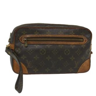 Louis Vuitton Pre-owned Canvas clutches - - Pre-owned - Damen - Braun - ONE SIZE