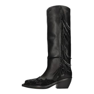Alma En Pena Leder Cowboy Stiefel - - Shoes - Damen - Schwarzk - 36 EU