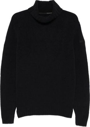 Roberto Ricci Design pull Cinematt à col roulé - Noir