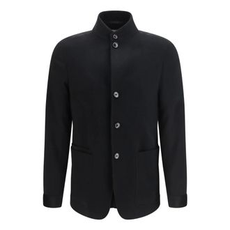 Ermenegildo Zegna Il Conte Oasi Kaschmirjacke - - Jackets - Herren - Schwarzk - S