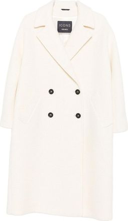 Cinzia Rocca Kurzer Mantel - Creme