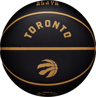 Wilson NBA Team City Collector Toronto Raptors Ball WZ4016428ID, Unisex basketballs, Black, 7 EU