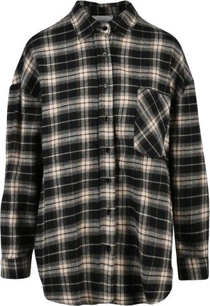Vicolo Femme, Blouses et Chemises, Multicolore, Taille: 38 FR Chemisier en flanelle