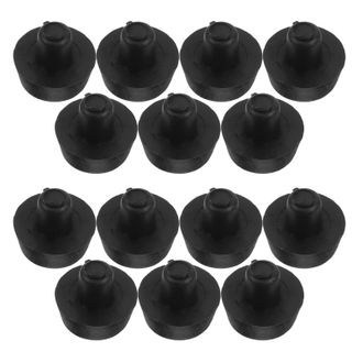 Artibetter NIYANGLE 40 St&uuml;ck Teiliges rutschfeste M&ouml;belbeinschoner aus PVC Stuhl Hockerfu&szlig;kappen f&uuml;r Schutz von Hartb&ouml;den Kratzfest Installieren Geeignet f&uuml;r Ess