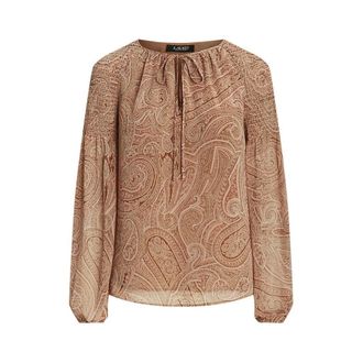 Ralph Lauren Femme, Blouses et Chemises, Beige, Taille: 36 FR Chemise