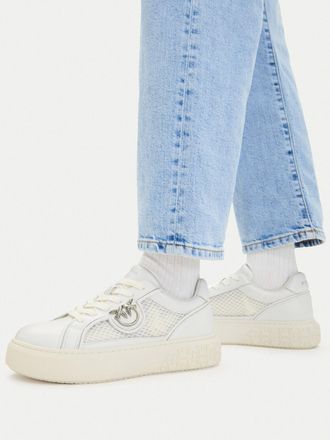 Pinko Sneakers PINKO Yoko 33 SS0181 Wei&szlig;