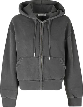 Low Classic Washed Zip-up Hoodie