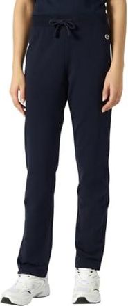 Champion Pantalon de sport avec fond droit, intérieur molletonné Icons pour femme, 118093, bleu, XXL
