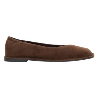 Estro & Luminara Femme, Chaussures, Brun, Taille: 40 EU Ballerines Plates Pieds Nus en Velours