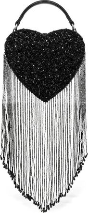 Moschino sac cabas à design de coeur - Noir