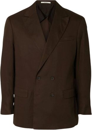 Selected Homme, Vestes, Brun, Taille: 2XL Relaxed Kim Double-Breasted Blazer