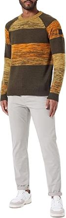 BOSS Mens Arvero Knitted_Sweater, Dark Green, M