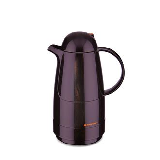 Rotpunkt Isolierkanne 200 CHRISTINE 0,5 l | Zweifunktions-Drehverschluss | BPA-frei - gesundes trinken | Made in Germany | Warm + Kalthaltung | Glaseinsatz | g