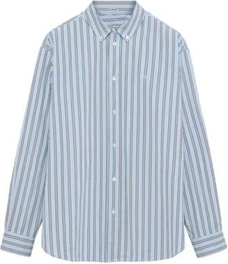 Loewe Chemise ray&eacute;e en popeloine coton
