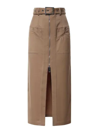 Dondup Langer Rock - Camel
