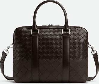 Bottega Veneta Schlanke Intrecciato Aktentasche - Bottega Veneta