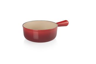 LE CREUSET Le Creuset Caquelon aus Gusseisen, 20 cm, 1,9 Liter, Kirschrot, 20007200602460