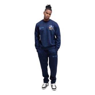 Off the Pitch Lion Trainingsanzug - - Sport - Herren - Blau - L