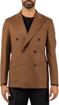 Tagliatore Massgeschneiderte Jacke - - Jackets - Herren - Braun - L