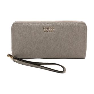 Guess Femme, Accessoires, Gris, Taille: ONE Size Portefeuille zipp&eacute; Brenton