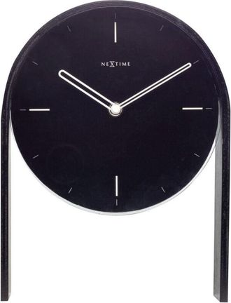 NeXtime Tischuhr Noa Table 27 x 21 cm schwarz Tischuhren