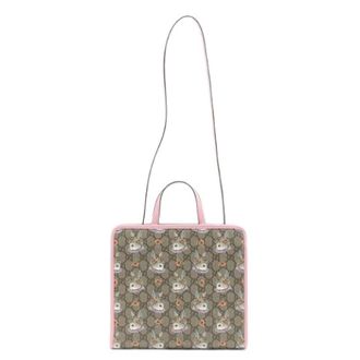 Gucci Pre-owned Canvas Tote - - Pre-owned - Damen - Rosa - ONE SIZE
