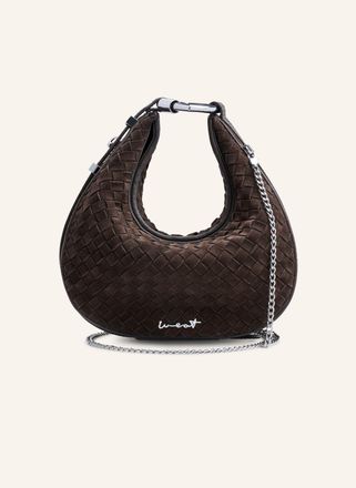 WEAT Weat Handtasche Halfmoon braun