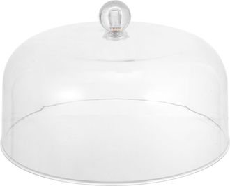 Artibetter Milisten Transparente Tortenglocke Kunststoffkuppel 130x130x100mm Lebensmittelecht Staubschutz f&uuml;r Kuchen Desserts und Speisen Leichte Robuste Abdecku